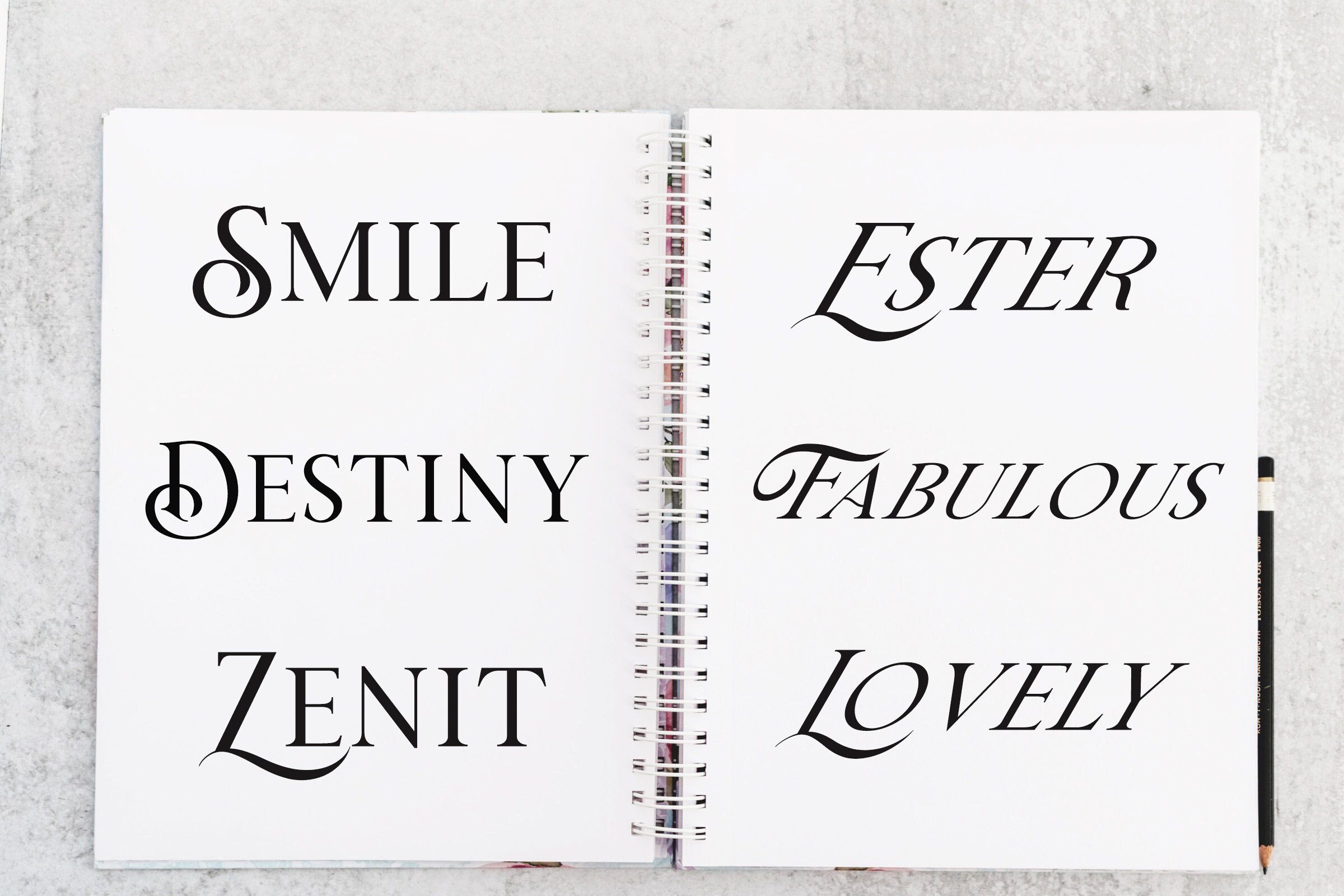 Serif Font Branding Font Logo Font Block Font Tattoo Font - Etsy UK