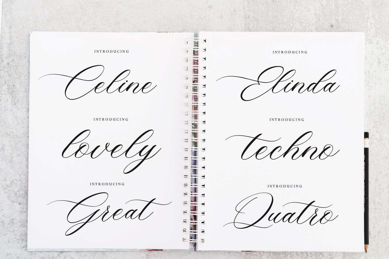 Liberty Script Font: Modern Calligraphy Font (TTF, Digital Download) - Etsy