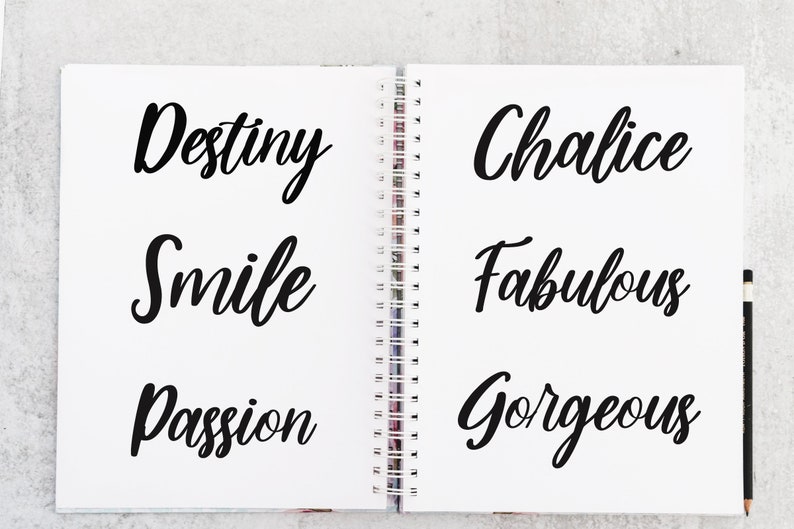 Handwritten Font Script Font Modern Font Cricut Font - Etsy