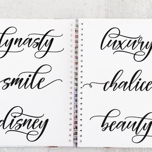 Cricut Font, Handwritten Font, Digital Font, Modern Font, Calligraphy ...
