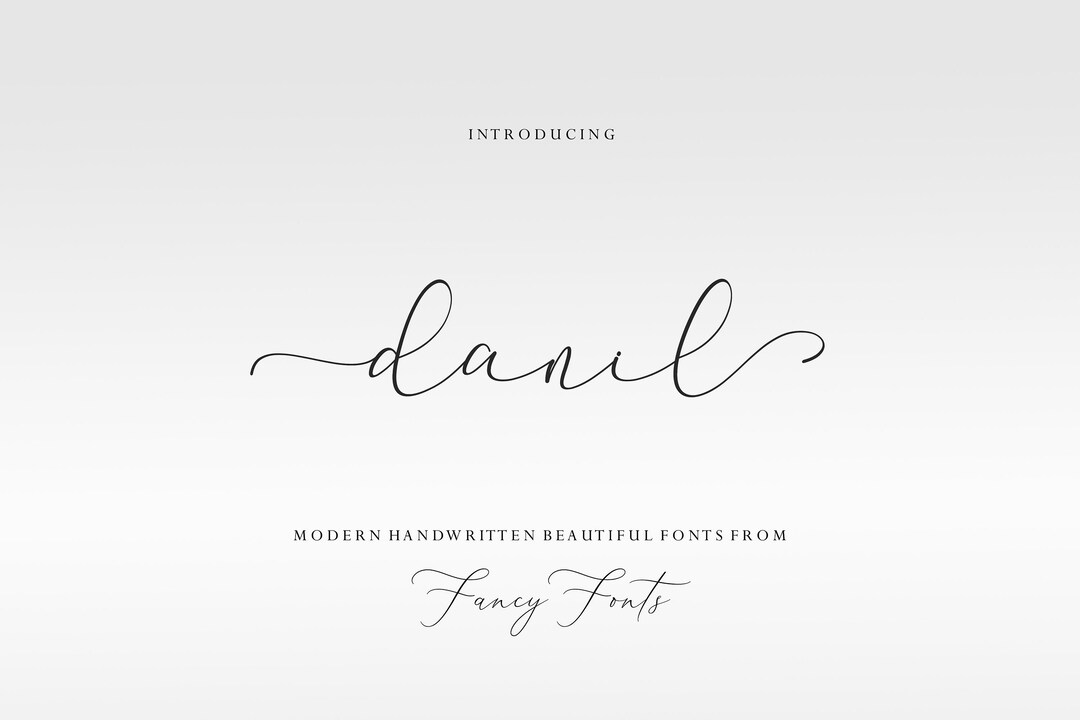 Modern Font, Calligraphy Font, Font Download, Script Font, Wedding Font ...