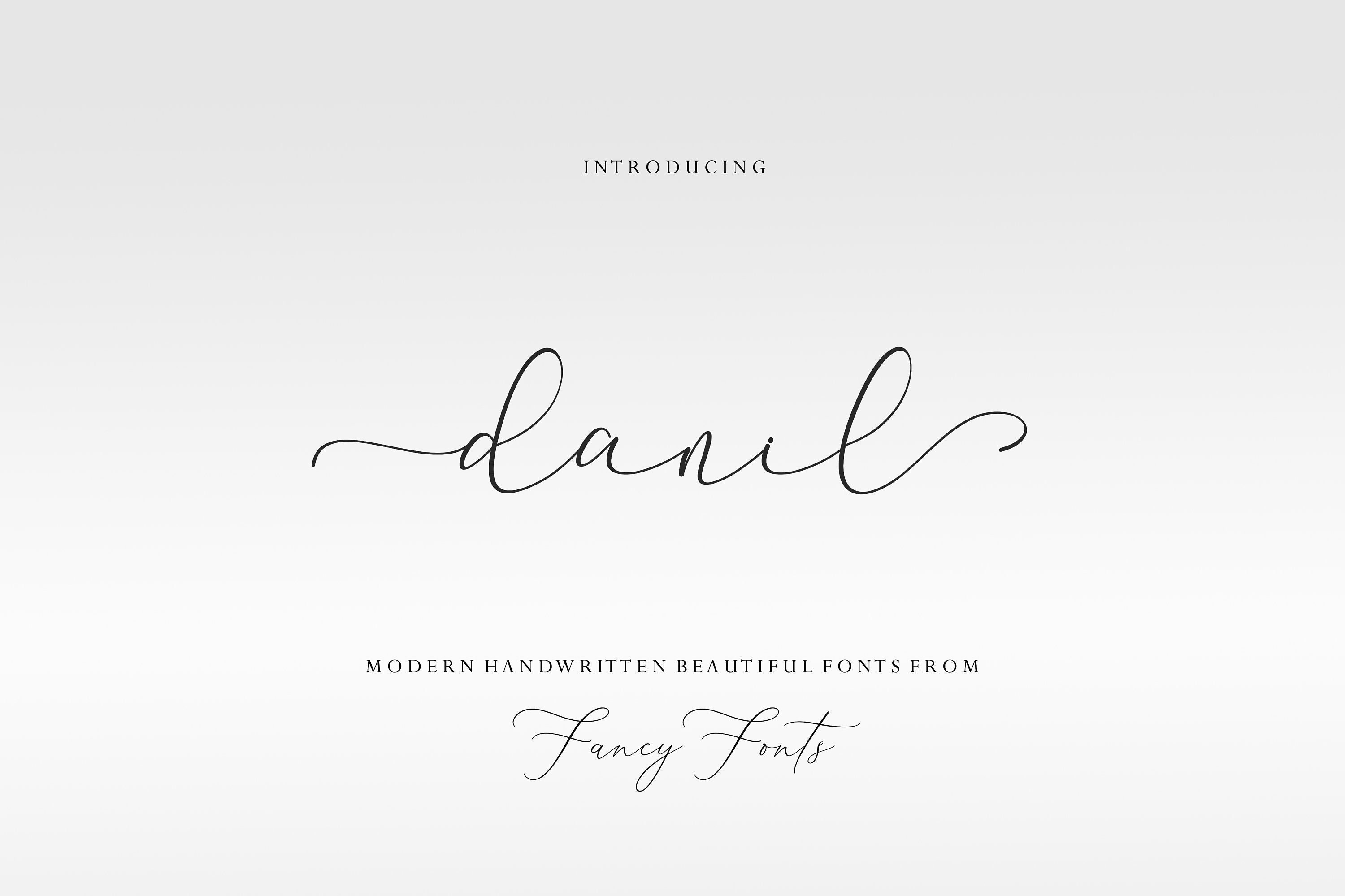 Modern Font Calligraphy Font Font Download Script Font - Etsy