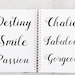 Whitney Script Font: Vintage Watercolor Calligraphy (TTF) - Etsy