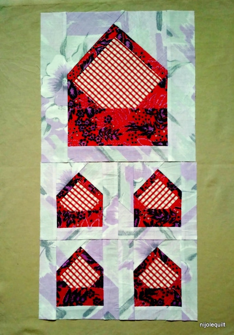 Envelope Quilt Pattern Quillt Block Envelope Quilt Block - Etsy