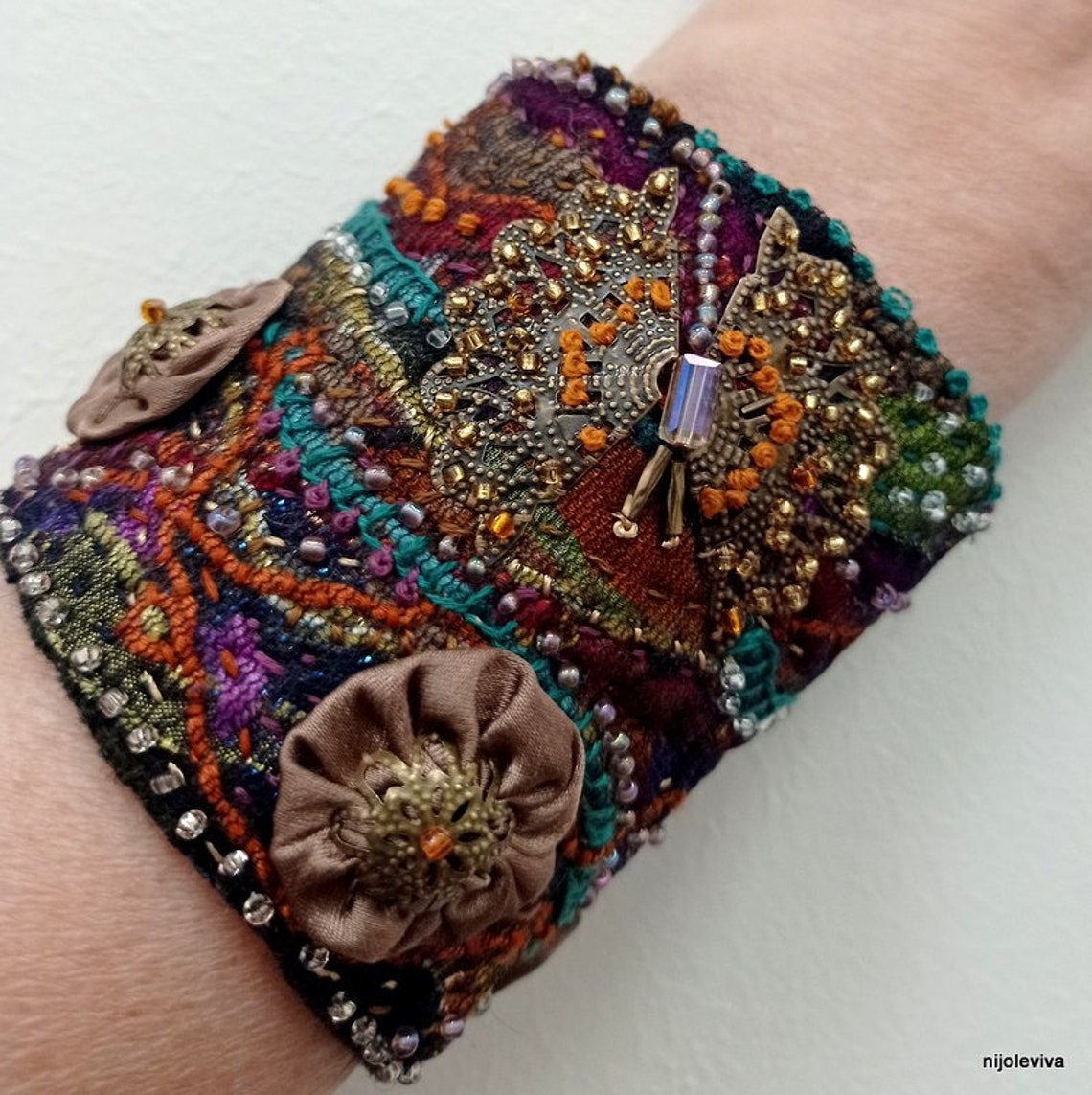 Bracelet Handmade Cuff Cuff Bracelets Cristmas Gift - Etsy