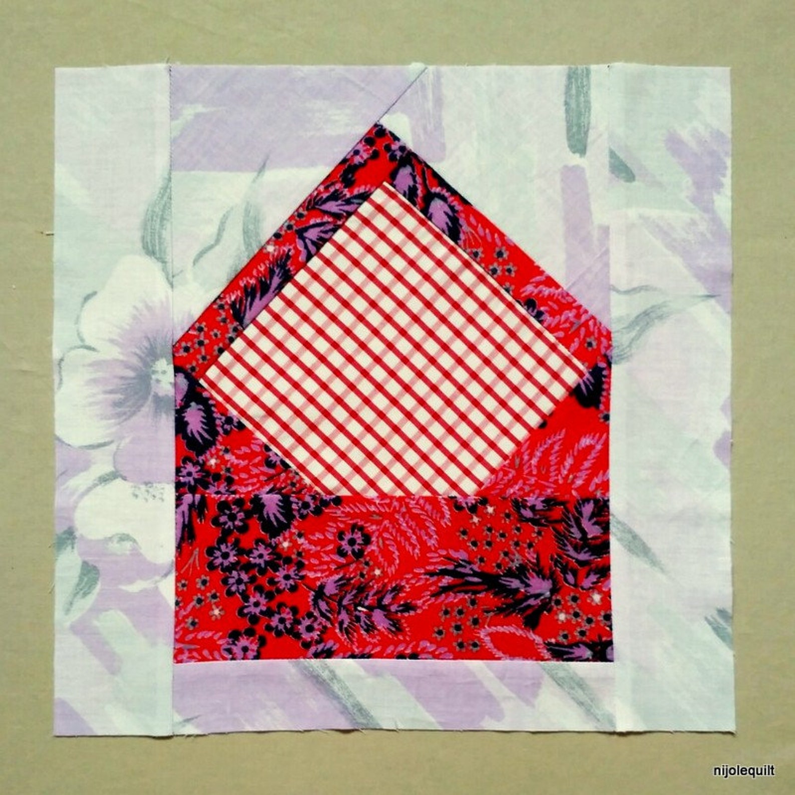 Envelope Quilt Pattern Quillt Block Envelope Quilt Block - Etsy