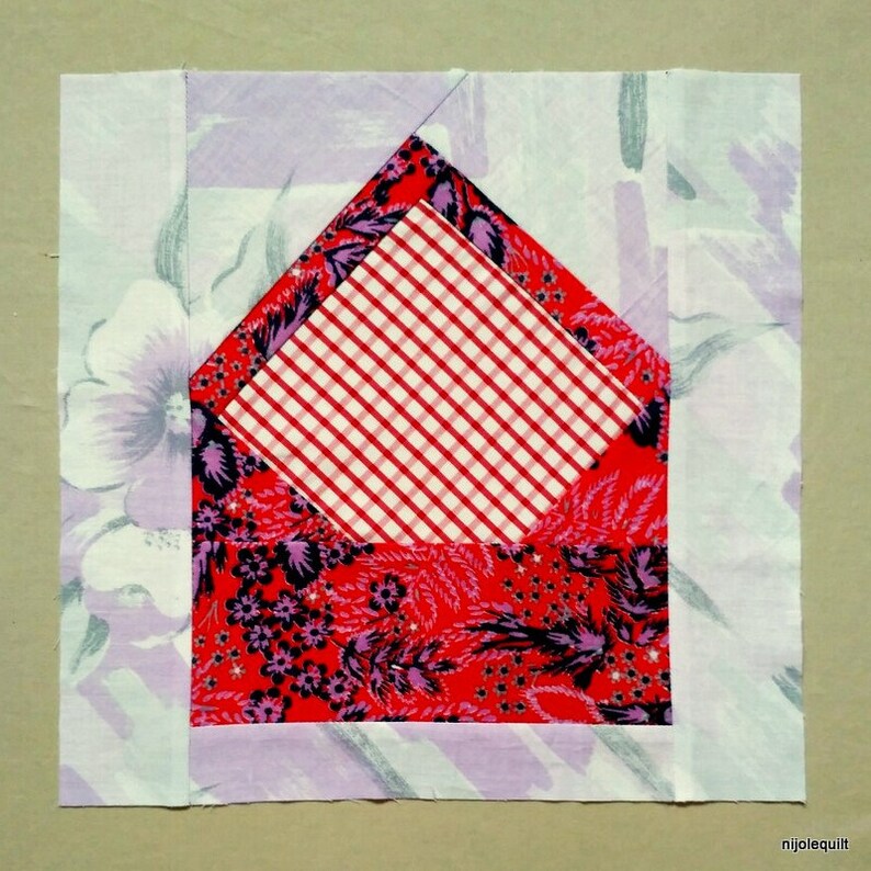 Envelope Quilt Pattern Quillt Block Envelope Quilt Block - Etsy