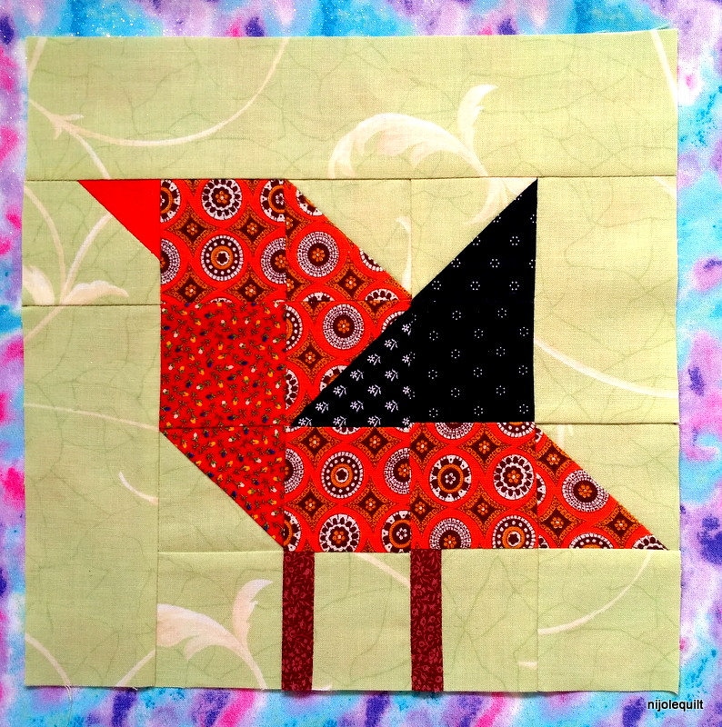 Bird Quilt Pattern, PDF Quilt Block Pattern, Bird Block Sewing , Bird ...