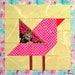 Bird Quilt Pattern PDF Quilt Block Pattern Bird Block Sewing - Etsy