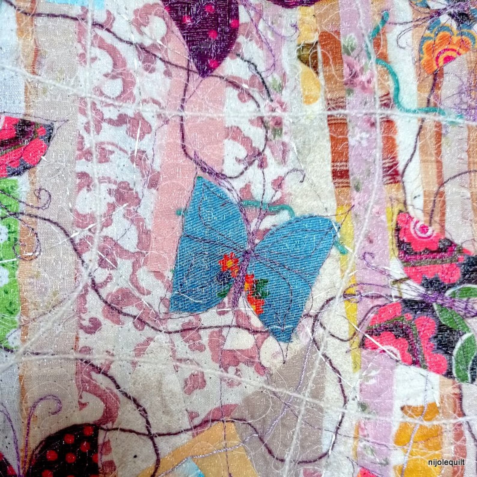 Upcycle Fabric, Handicraft Fabric, Handmade Fabric, to Make Things ...