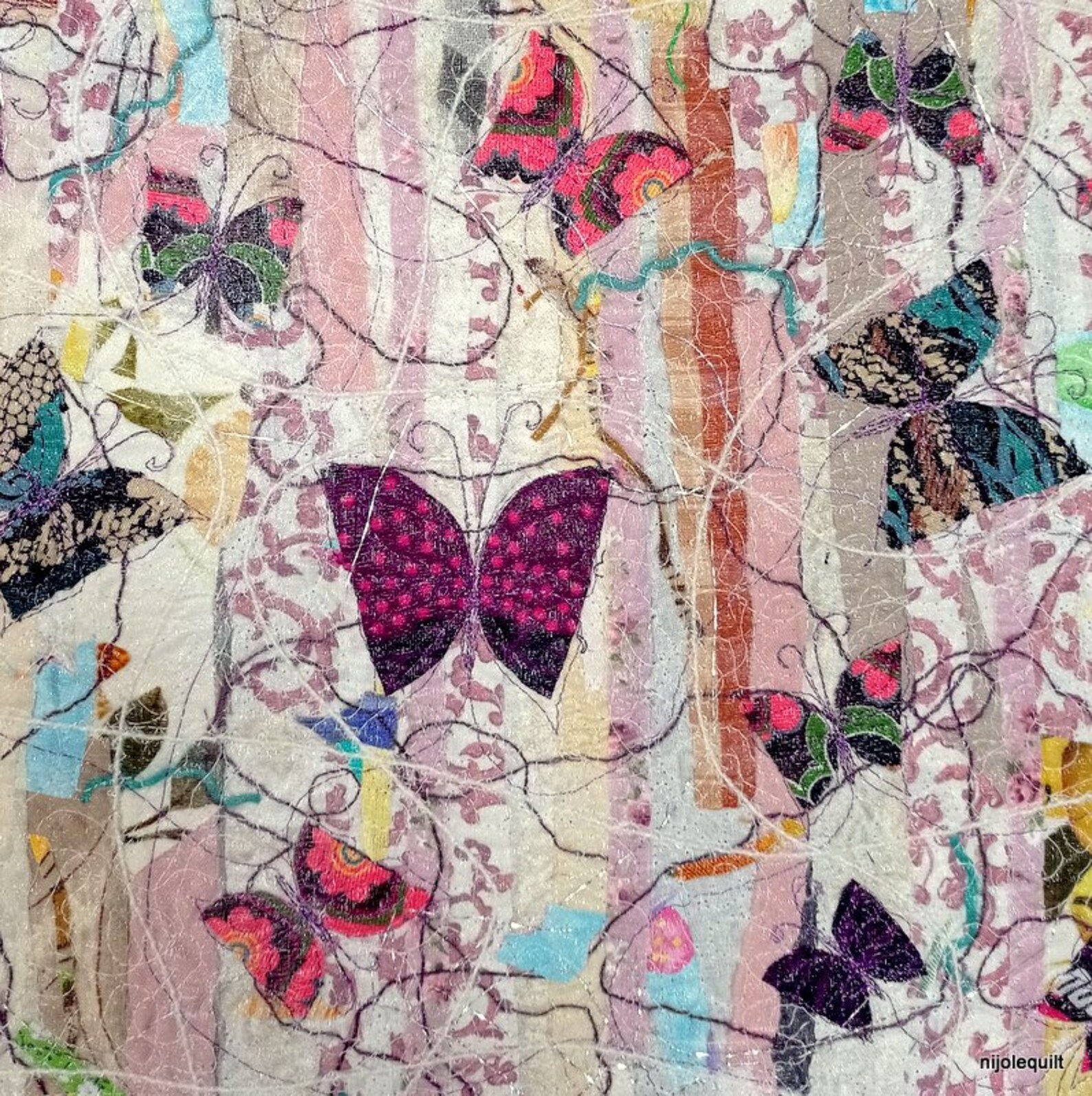 Upcycle Fabric, Handicraft Fabric, Handmade Fabric, to Make Things ...