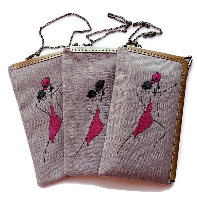 Étui de téléphone pochette moderne sac pour téléphone étui - Etsy France