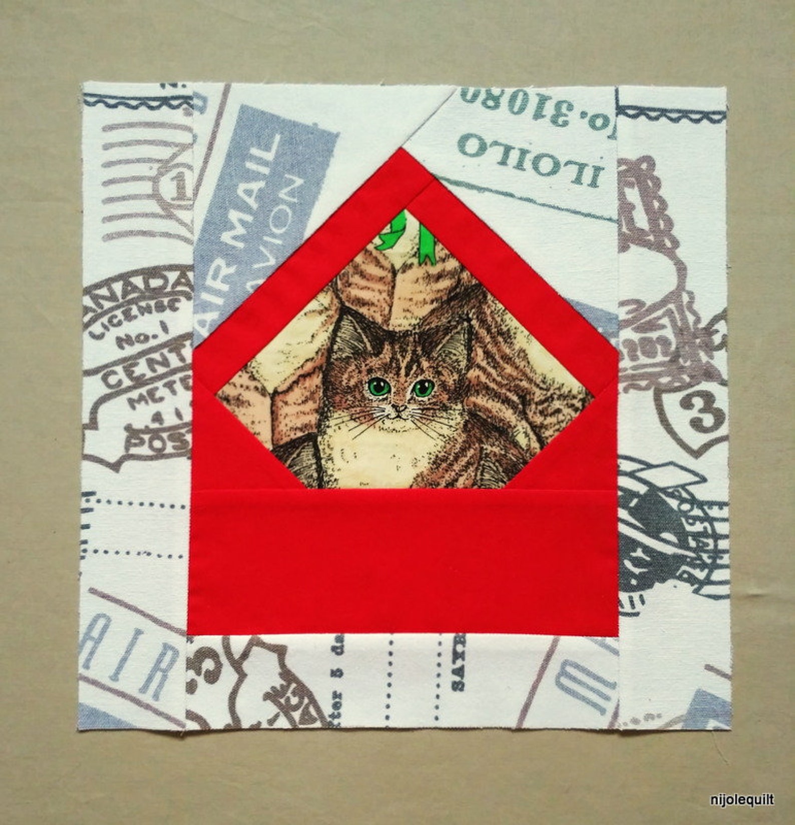 Envelope Quilt Pattern Quillt Block Envelope Quilt Block - Etsy