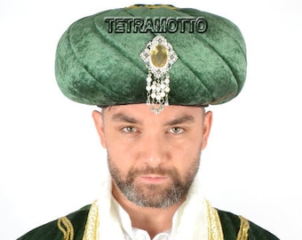 Yellow Ottoman Kavuk Padisah Sultan Hat MK7491 | Etsy