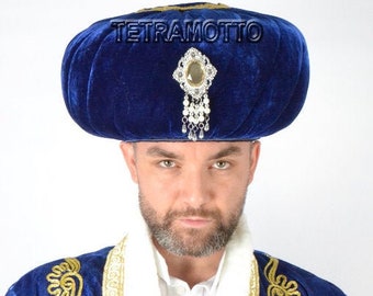 Yellow Ottoman Kavuk Padisah Sultan Hat MK7491 | Etsy