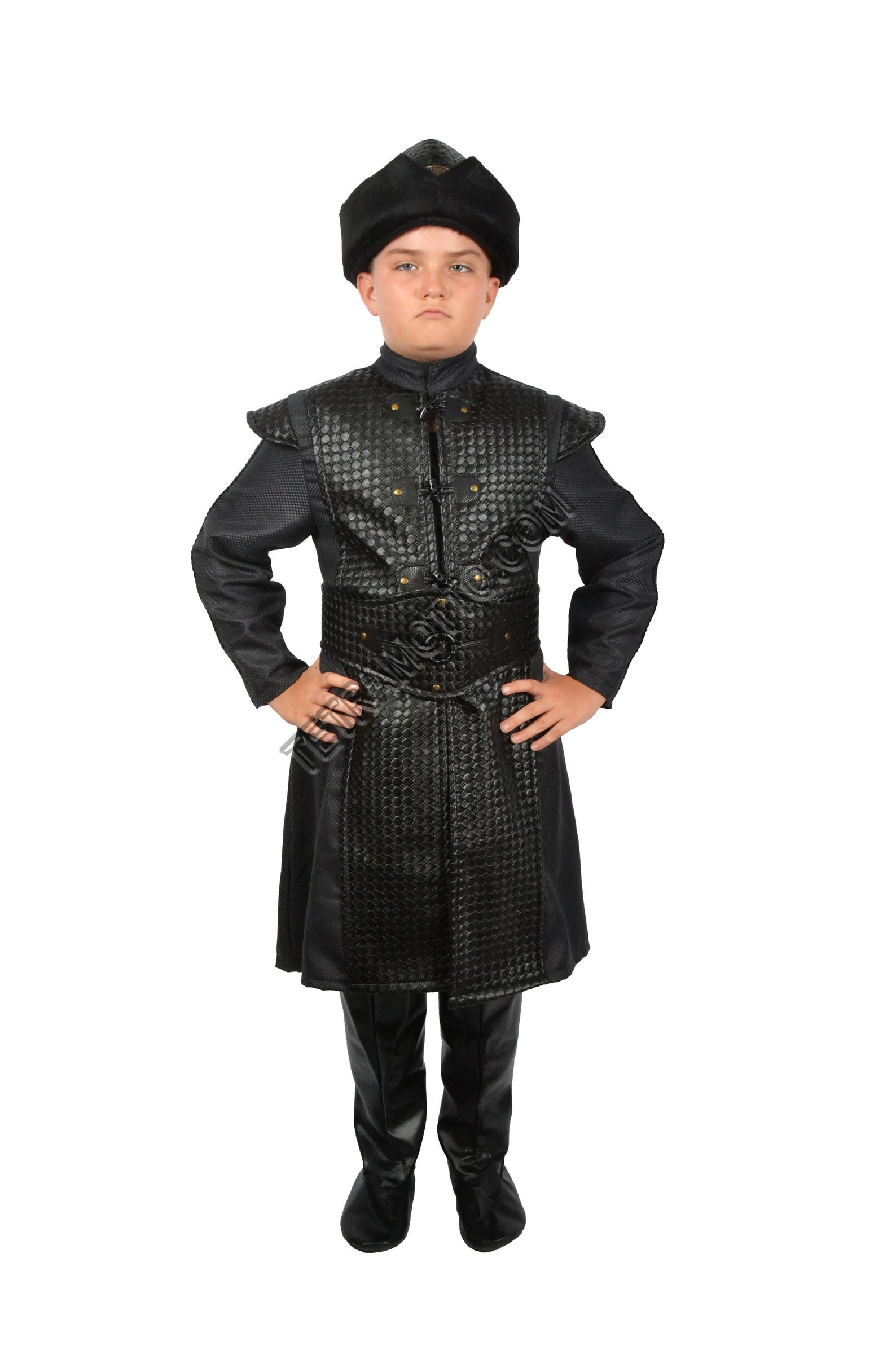 Black Dirilis Ertugrul Costume for Kids A25237 - Etsy