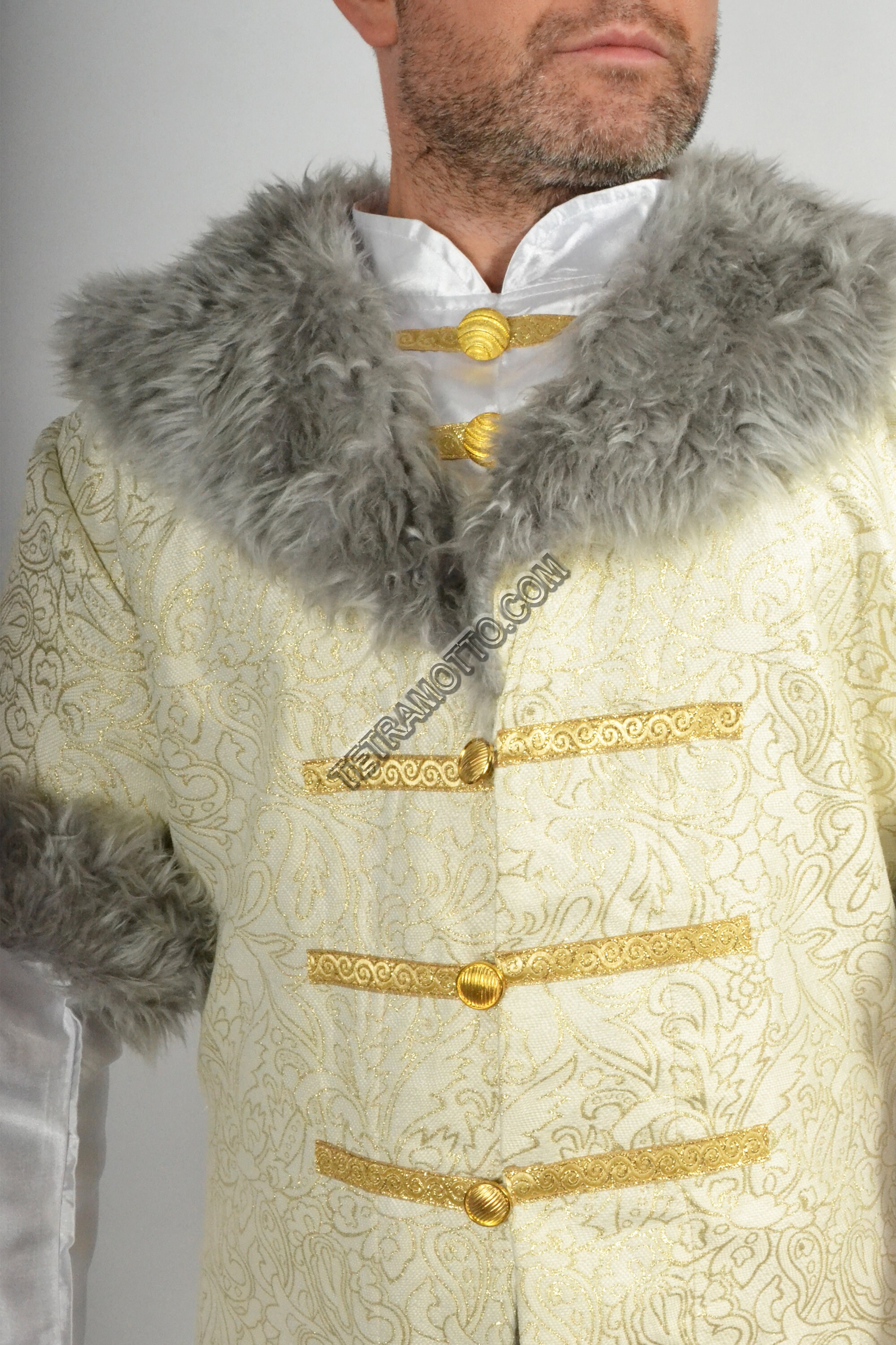 White Ottoman Sultan Costume Full Set | Etsy