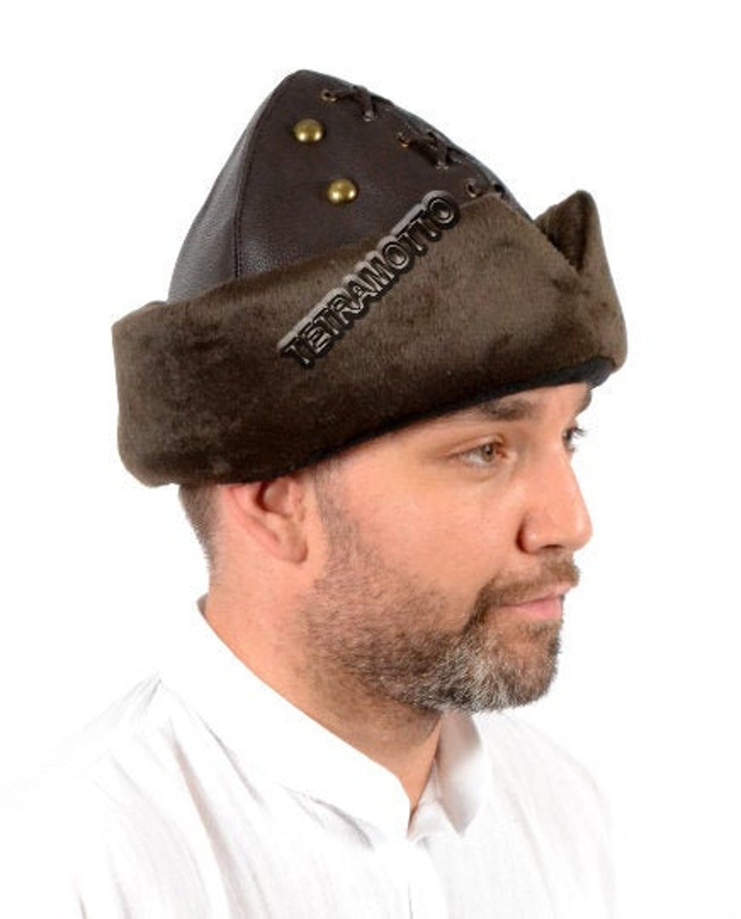 Brown Dirilis Ertugrul Hat Middle Age Ottoman Soldier Cap ME8573 - Etsy