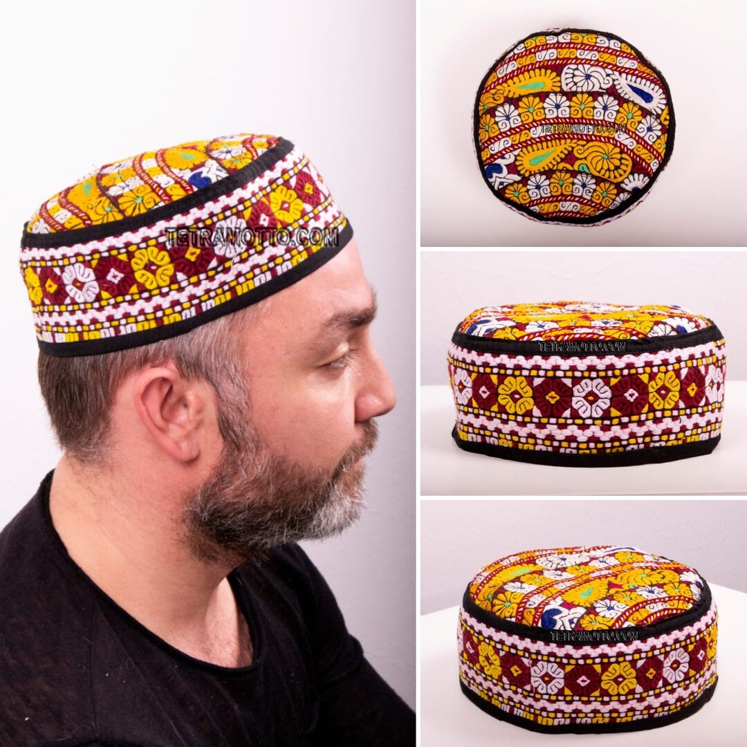 Embroidered Hat Medıeval Folklorıc Fez Carpet Hat Handmade Cap - Etsy