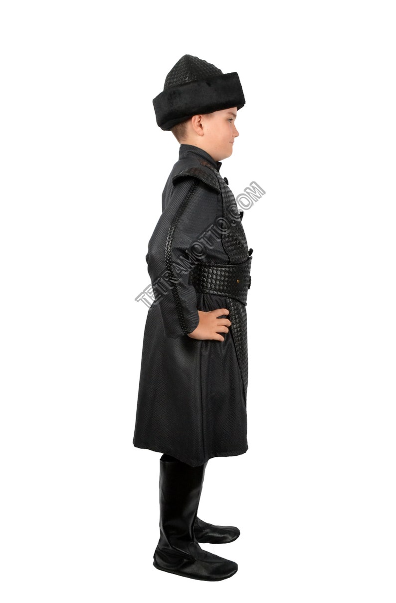 Black Dirilis Ertugrul Costume for Kids A25237 - Etsy