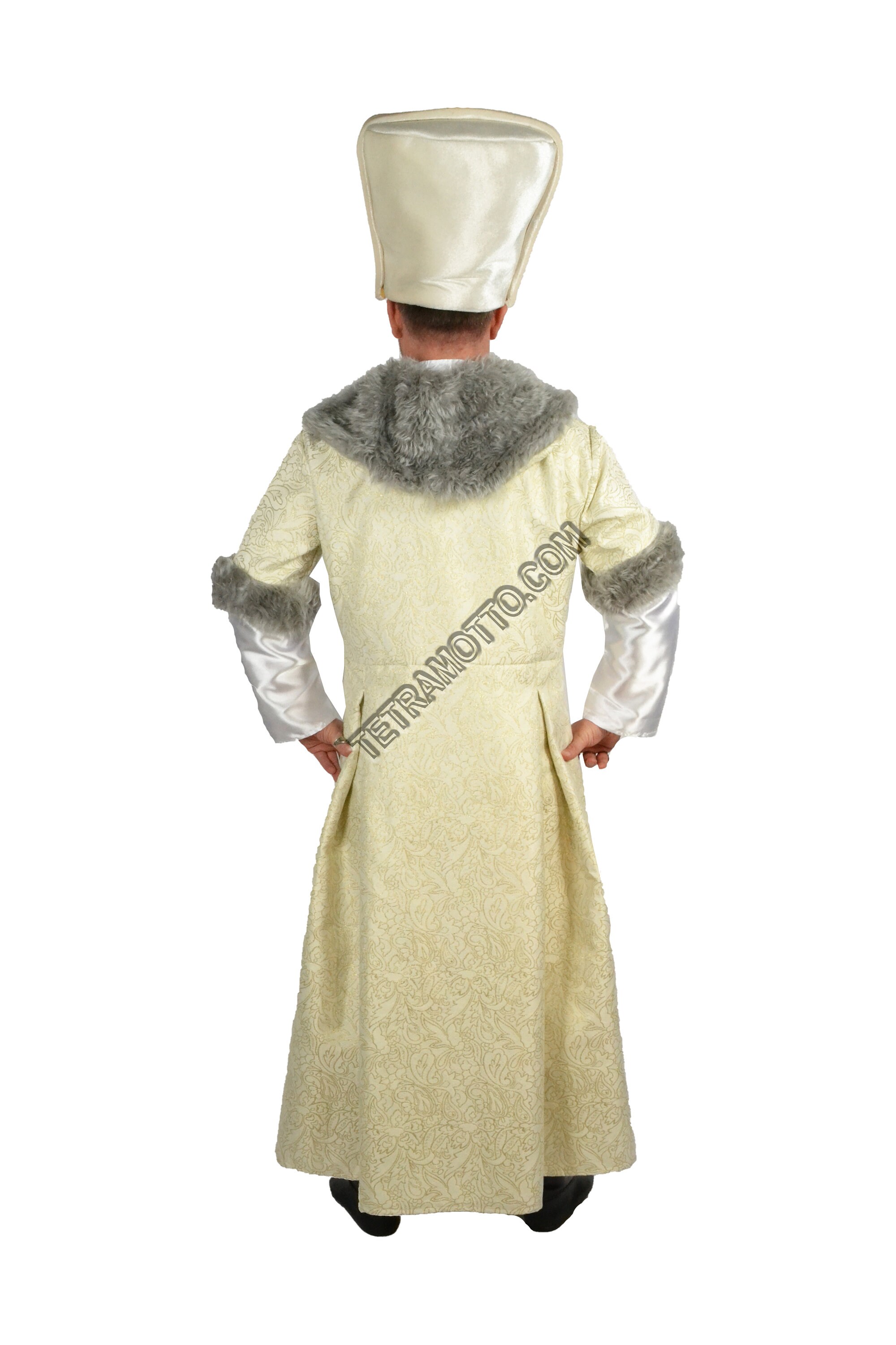 White Ottoman Sultan Costume Full Set | Etsy