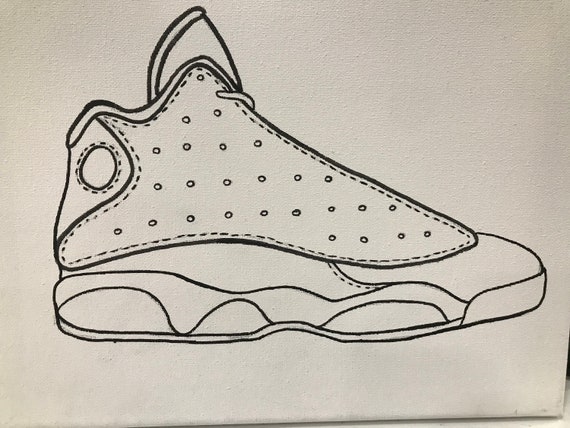 Jordan 6 Drawing