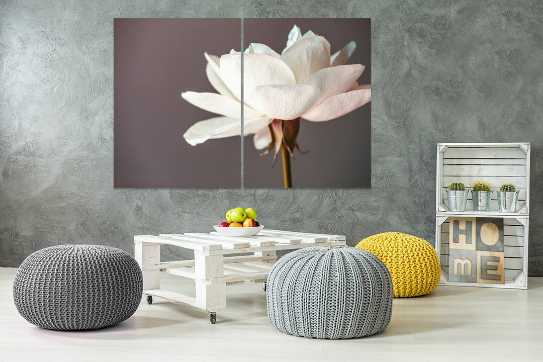 White Rose Canvas, Printable Art, Poster, Cool Poster, Flowers, Floral ...