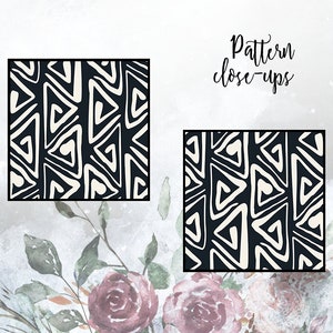 Tribal Boho Removable Wallpaper, Watercolor Wall Mural, Colorful Wall ...