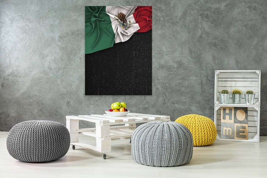 Mexican Flag Wall Art, Waving Flag, Flag, Mexico, World Wide, Country ...