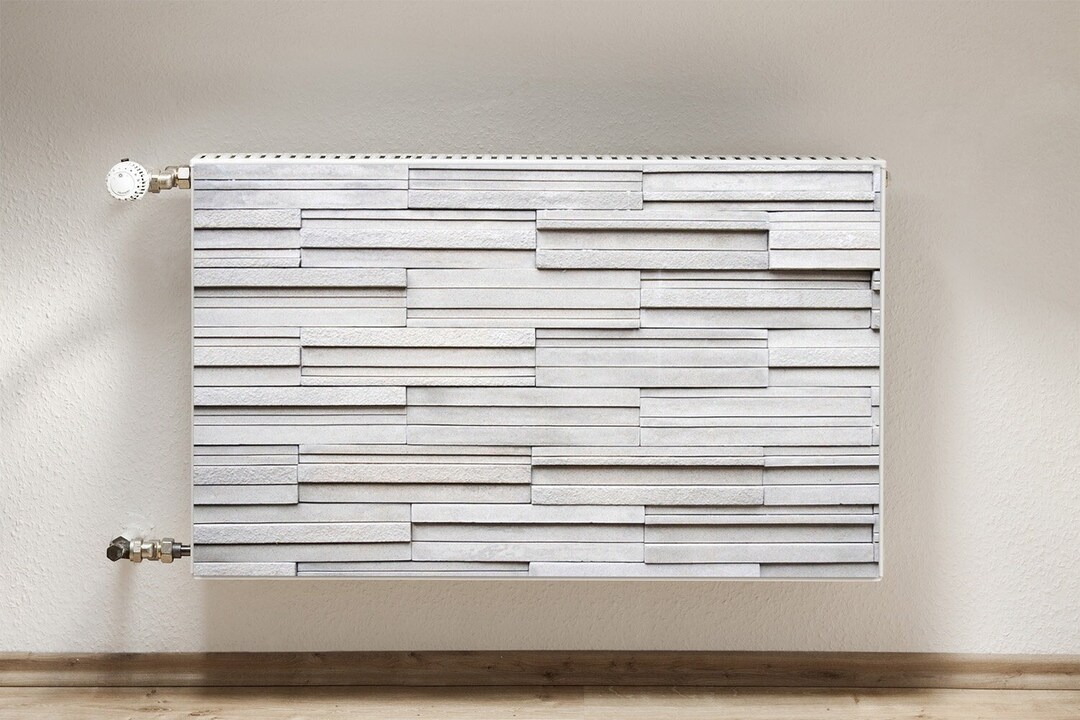Printed Radiator, Modern Wall Heating , Beige Printed Printed Radiator ...