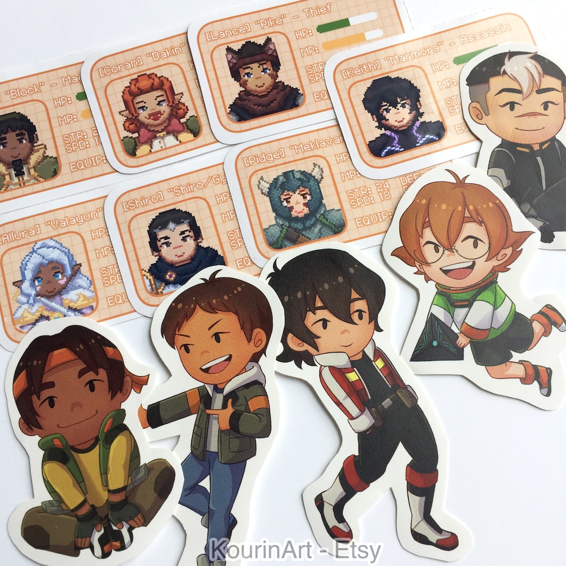 Voltron Stickers - Etsy