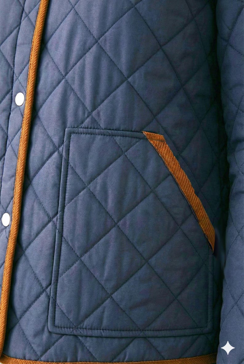 Women’s Quilted Chore Jacket PDF Sewing Pattern – Lined Barn Coat ...