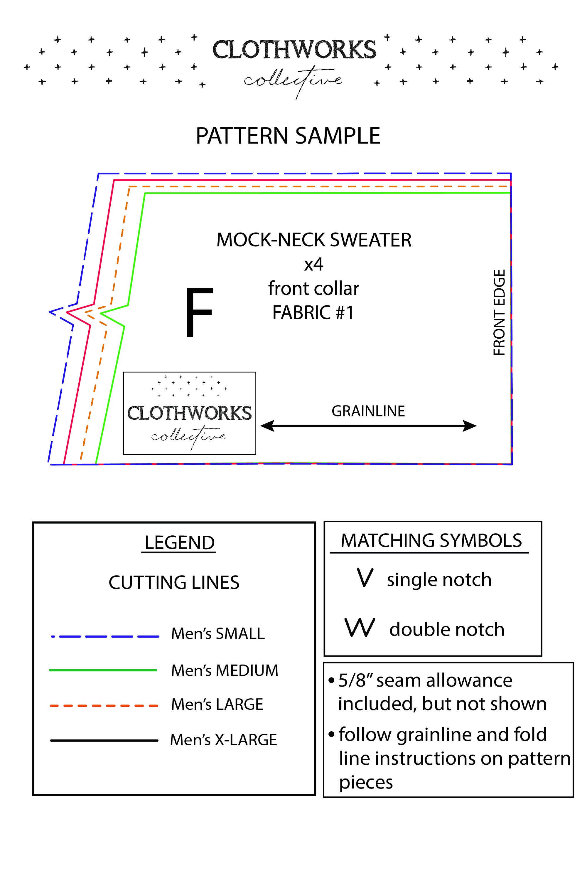 MENS Cozy Fleece Sweater Sewing PDF Pattern Download | Etsy