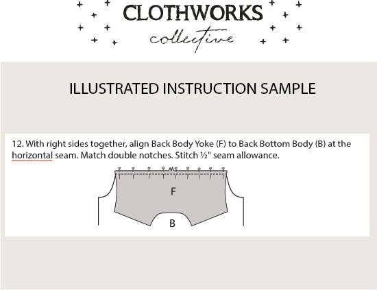 Chore Jacket Sewing PDF Pattern in English – Women’s Barn Coat Pattern ...