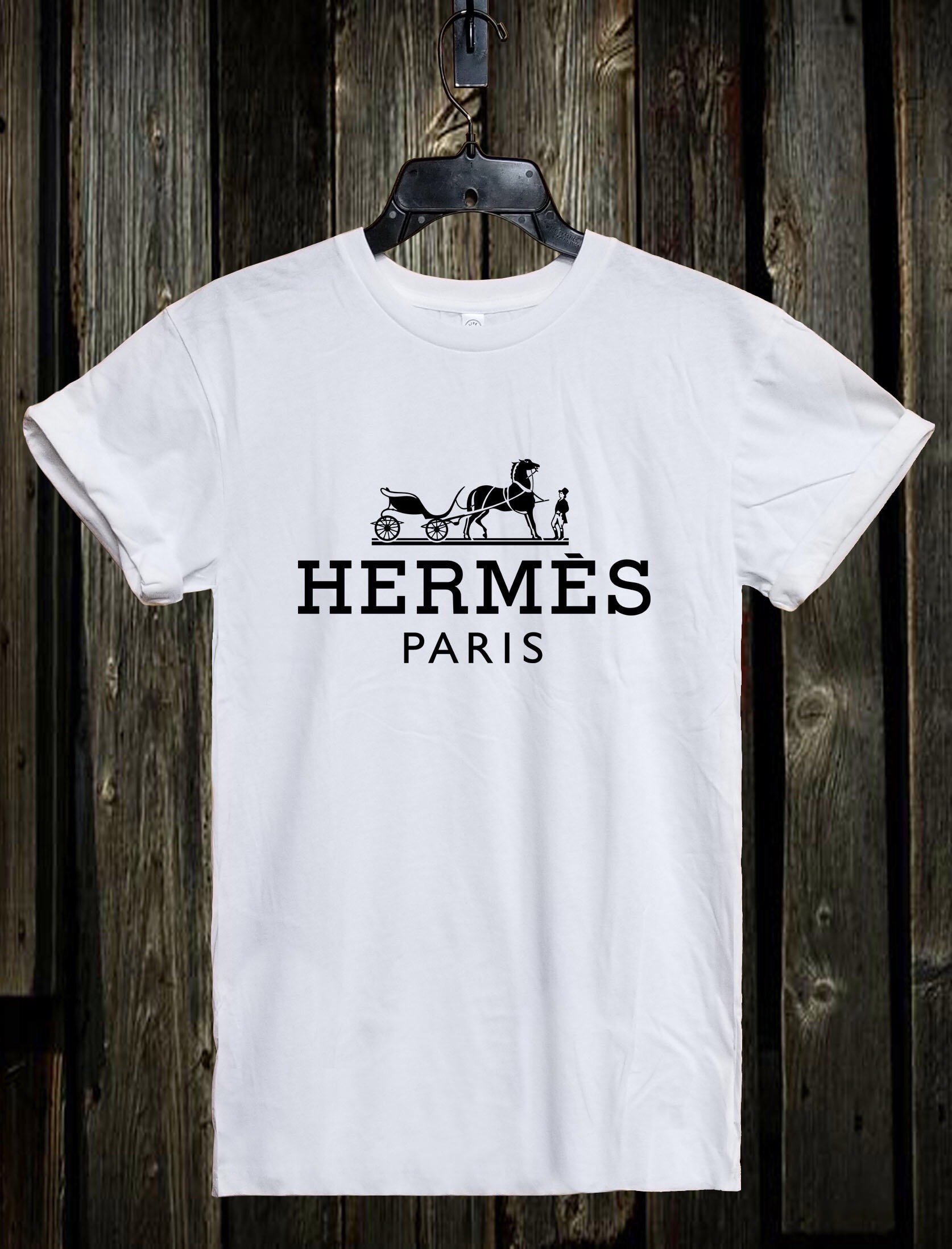 Hermes Paris Youth/ Unisex T-ShirtHermes Paris Logo T-shirt | Etsy