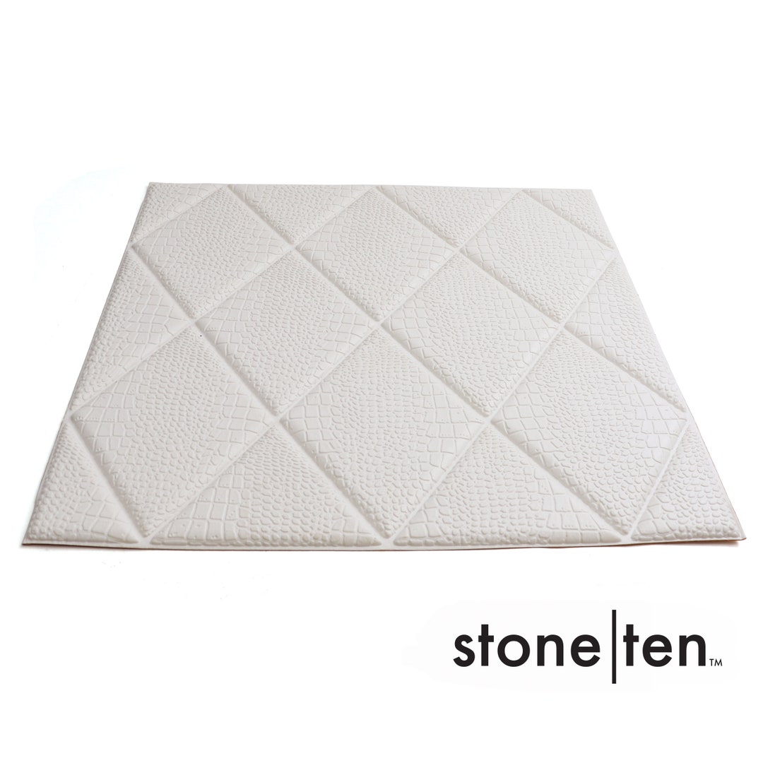 Faux Diamond Wall Panels Peel and Stick Foam Diamond Paneling 3D Wall ...