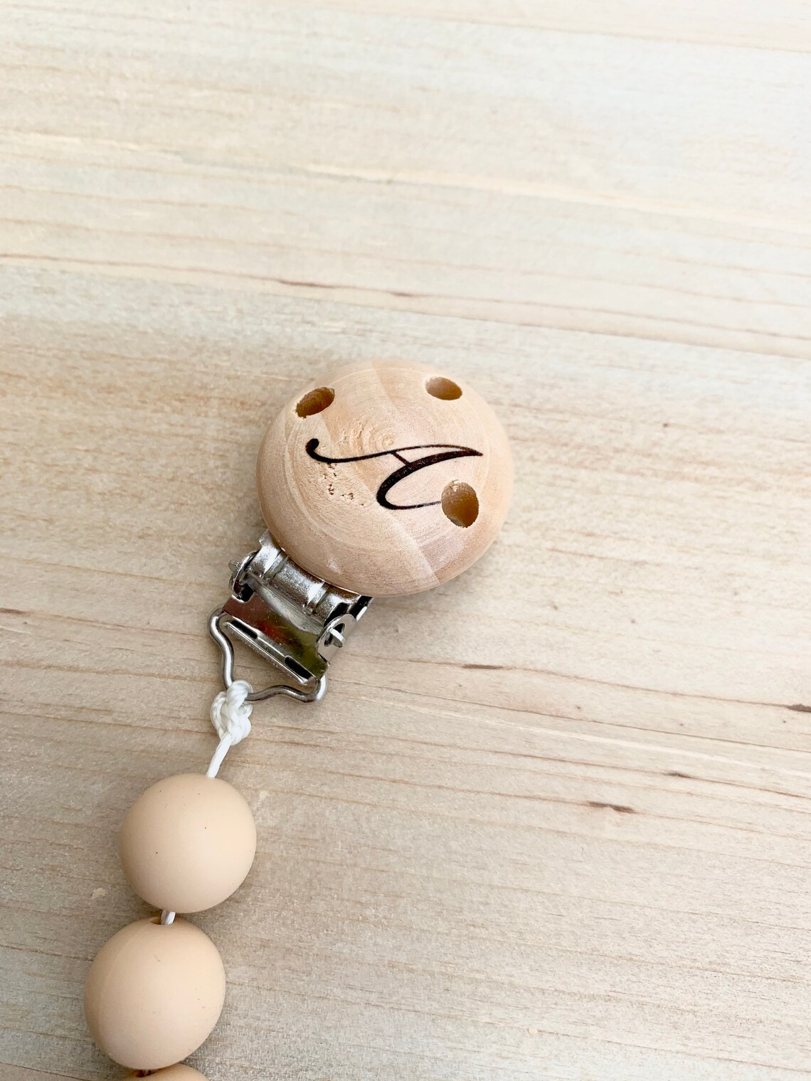 PERSONALIZED Camouflage Pacifier Holder for Boy Babies. Dummy Clip ...
