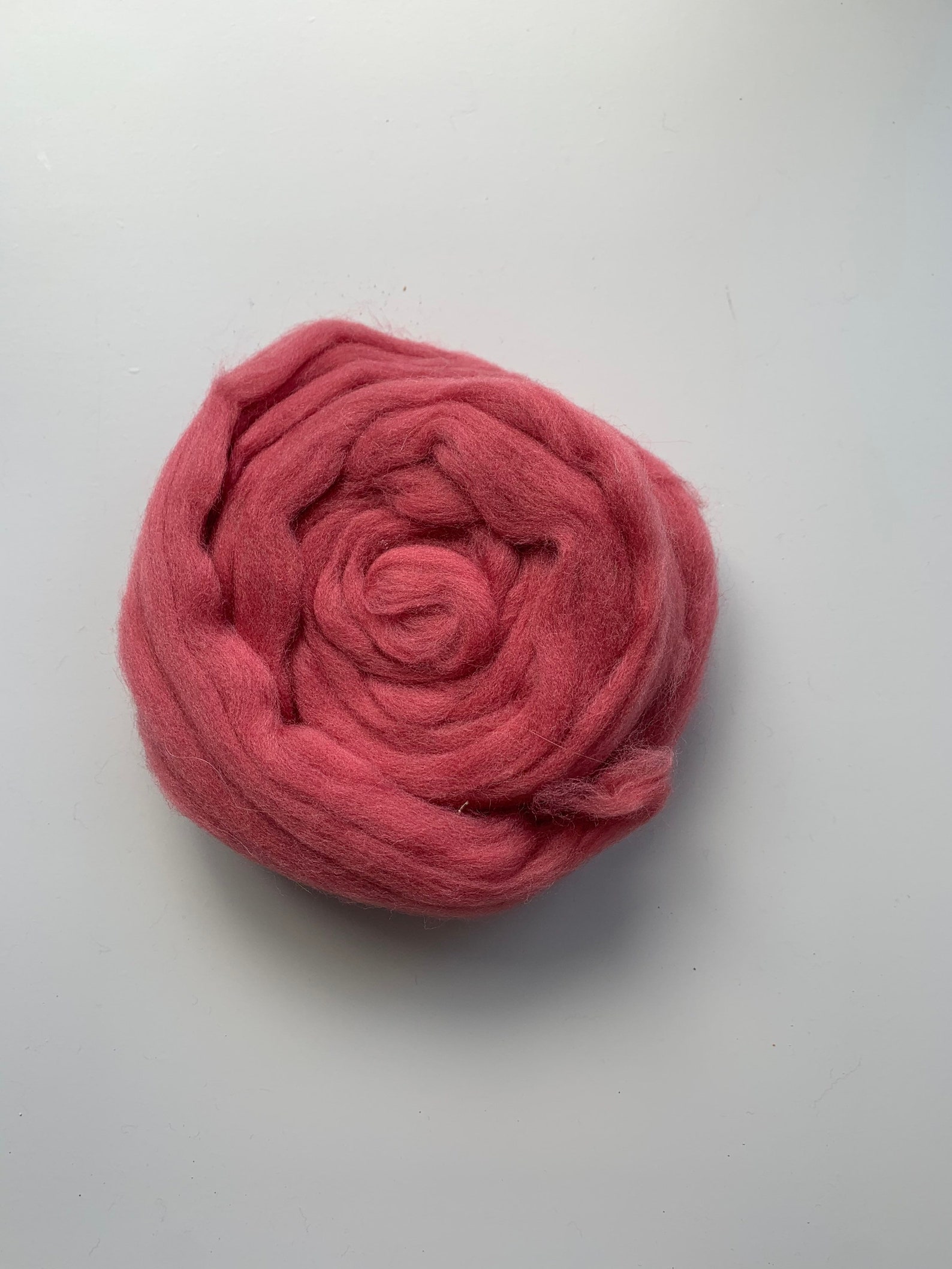 Peach Yarn Merino, Felting Wool Throw Yarn , Chunky Wool, Merino Wool ...