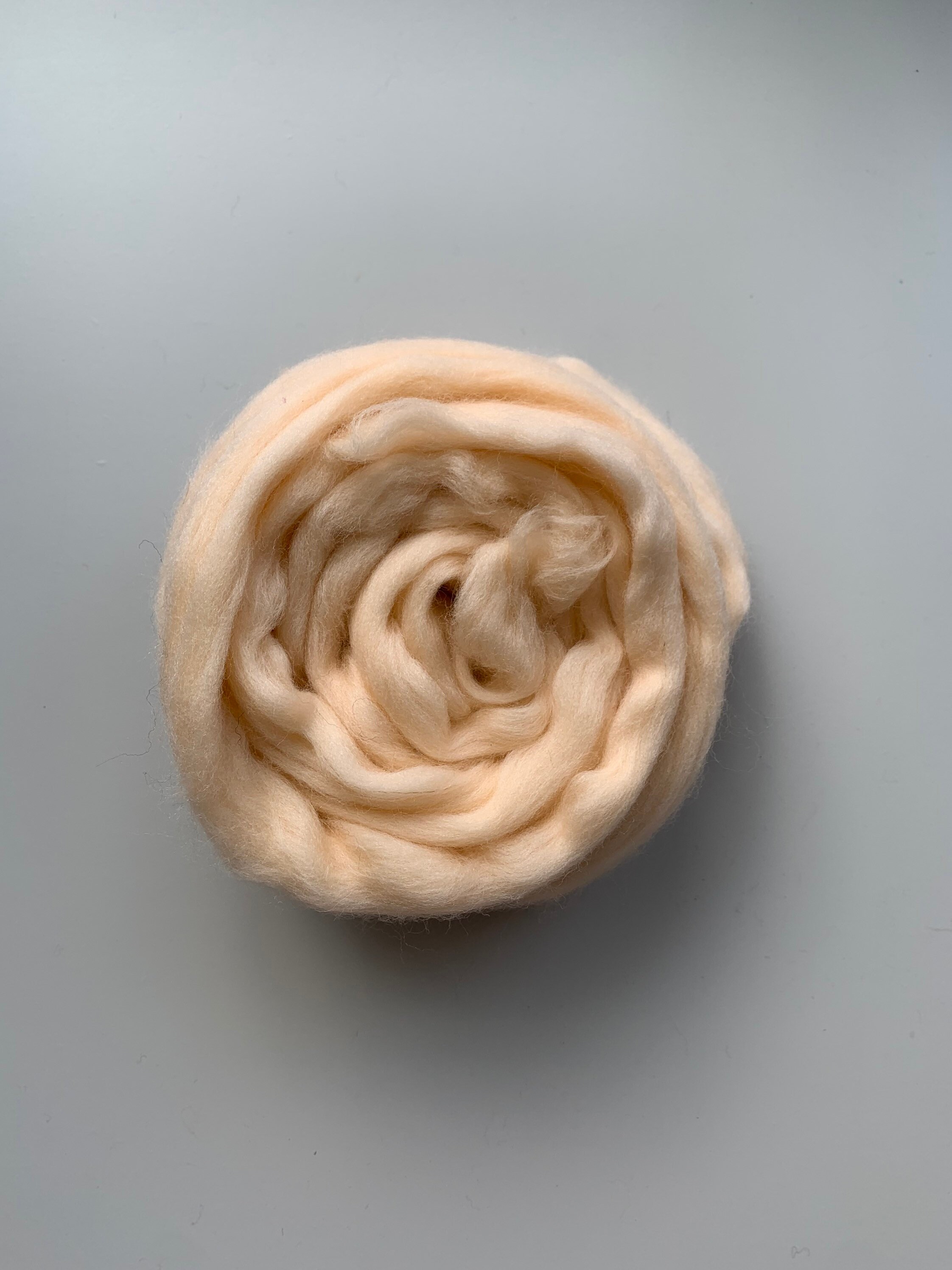Peach Yarn Merino, Felting Wool Throw Yarn , Chunky Wool, Merino Wool ...