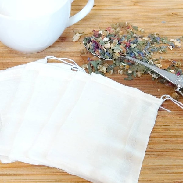 Reusable Tea Bags - Etsy