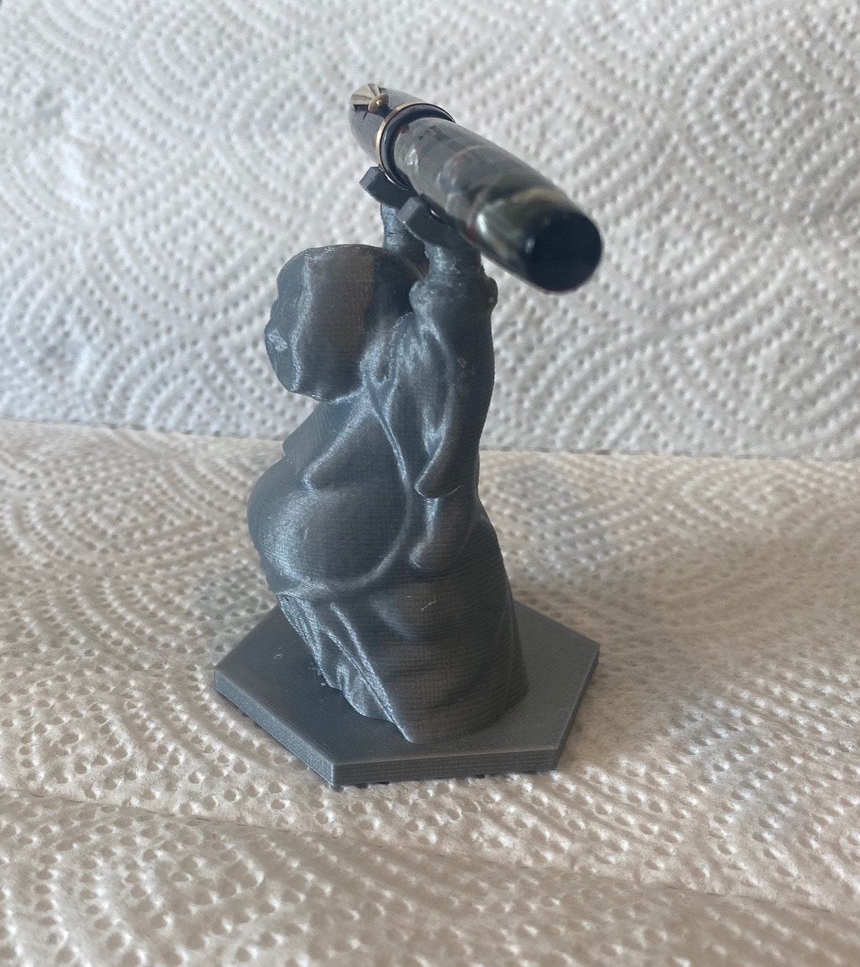 3D Printed Buddha Horizontal Pen Holder - Etsy