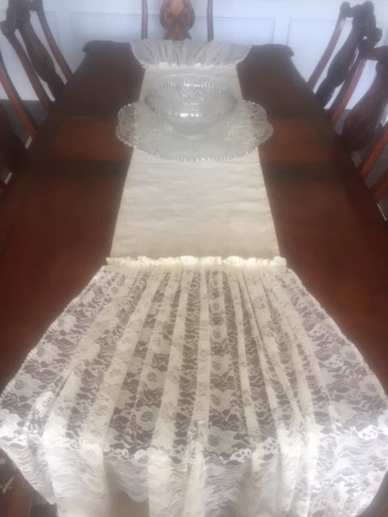 Lace Table Runner - Etsy