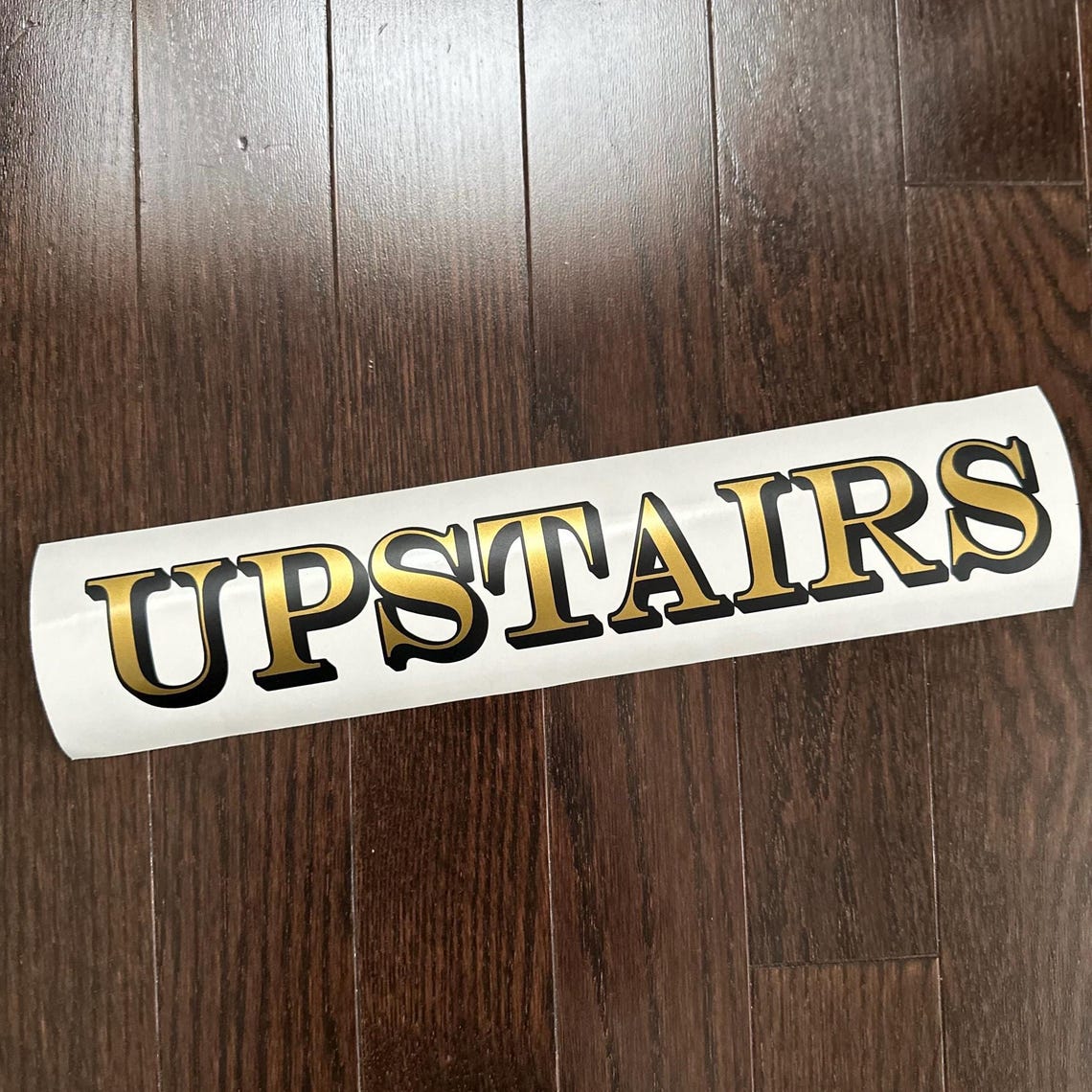 CLASSIC Font Vintage Gold Window Lettering Decals, Antique Style Gold ...