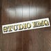 CLASSIC Font Vintage Gold Window Lettering Decals, Antique Style Gold ...