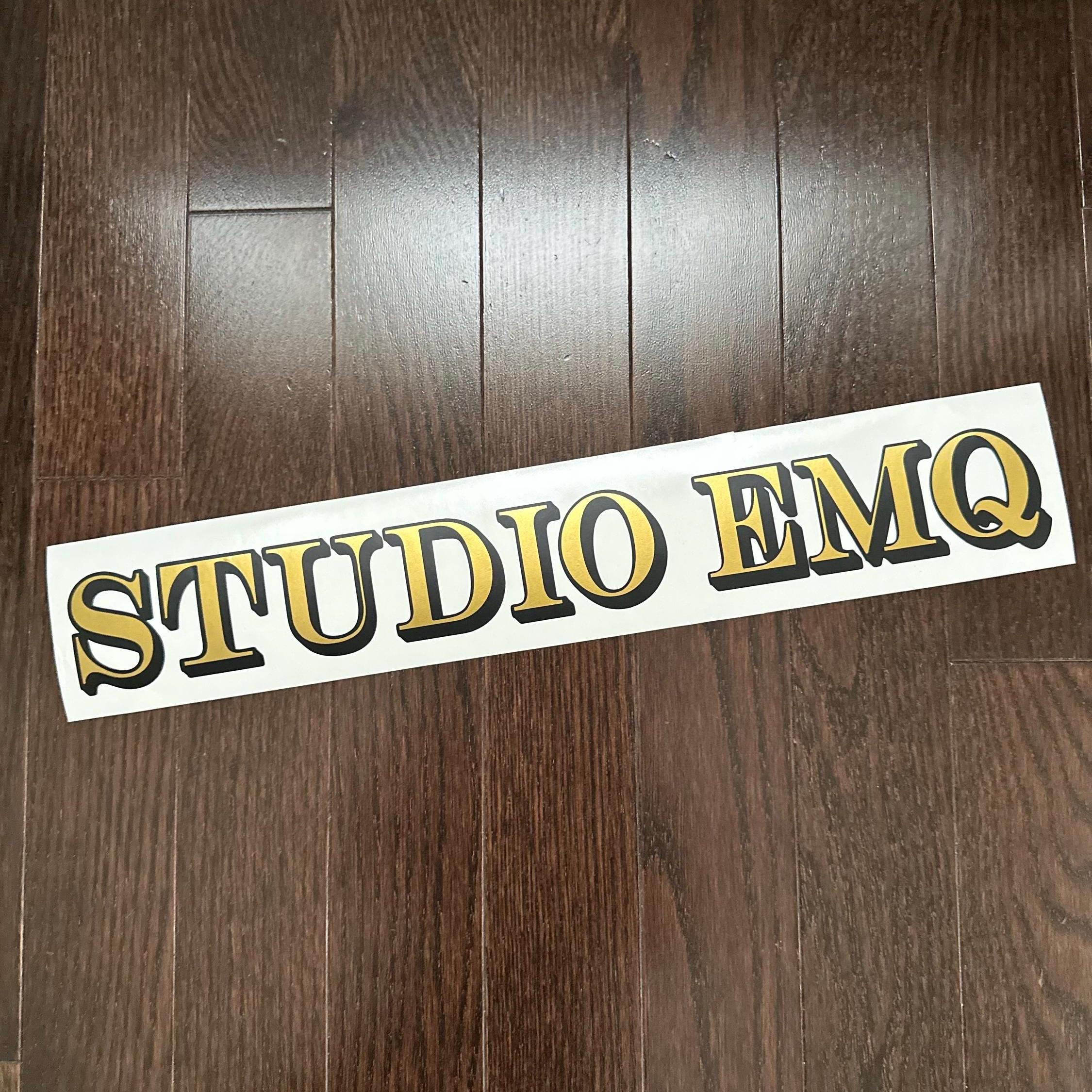 CLASSIC Font Vintage Gold Window Lettering Decals, Antique Style Gold ...