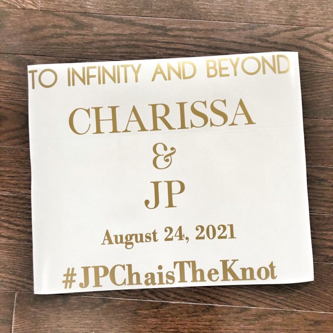 DIY Acrylic Welcome to Our Wedding Sign Welcome Sign Decal | Etsy