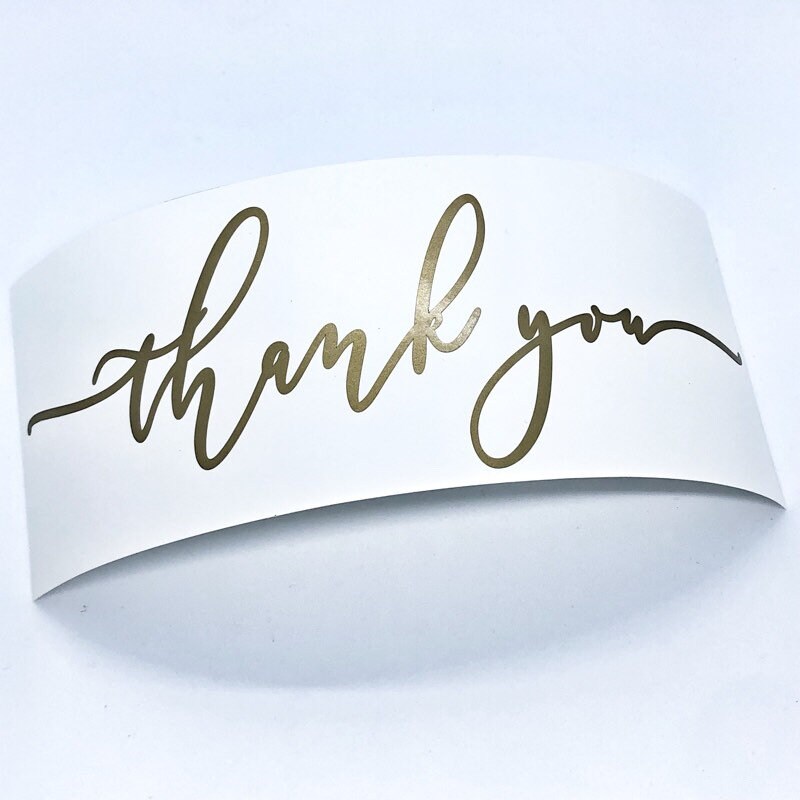 Thank You Photo Prop - Etsy