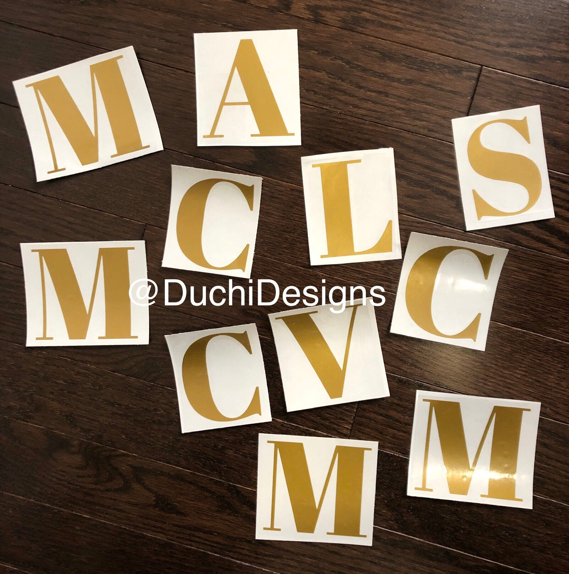 Single Letter Decal Single Number Decal Individual Letter - Etsy