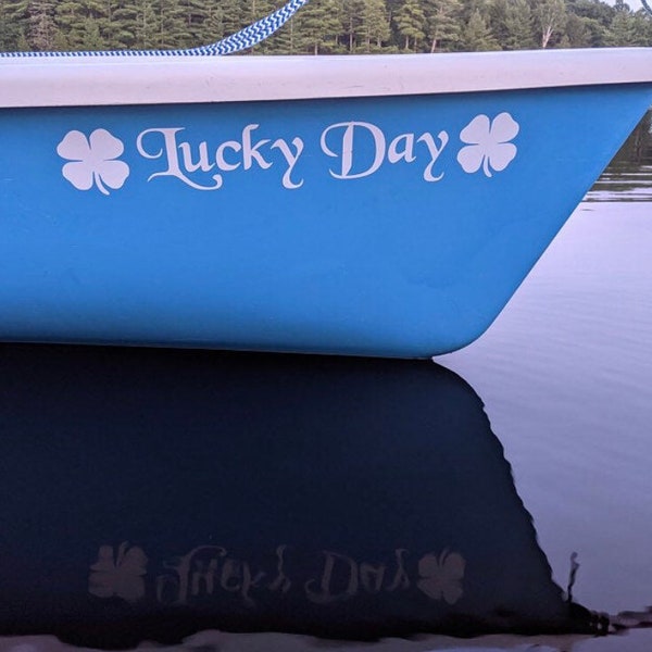 Kayak Name Sticker - Etsy