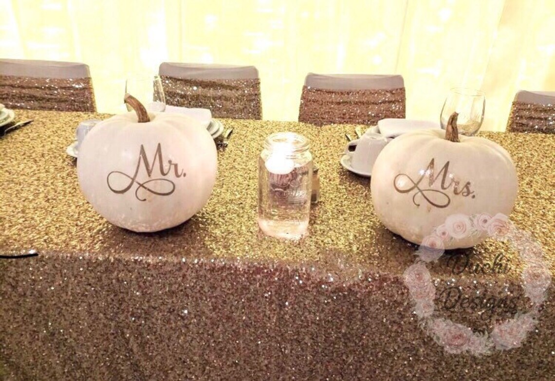 Mr and Mrs Decals SET Mr and Mrs Wine Glass Decals Champagne - Etsy